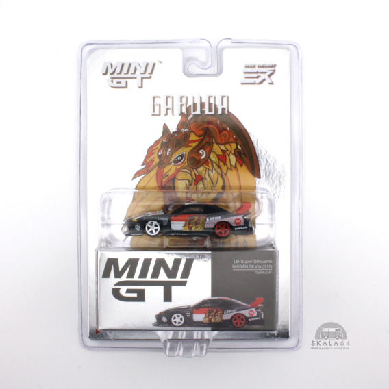MINI GT LB-Super Silhouette Nissan Silvia (S15) "Garuda" Mizu Diecast ...